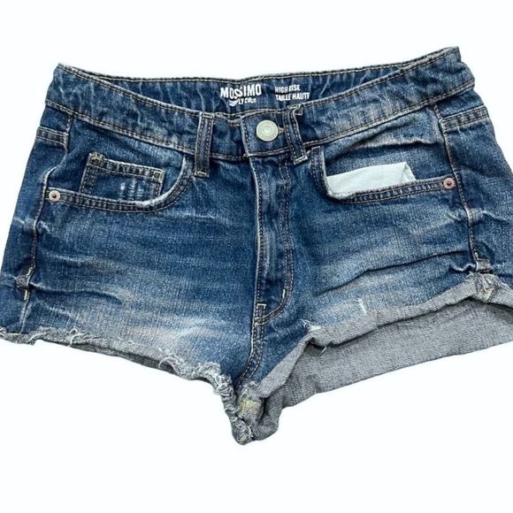 Mossimo Supply Co. | Shorts | Mossimohigh Rise 0 Cottoncut Off Short ...